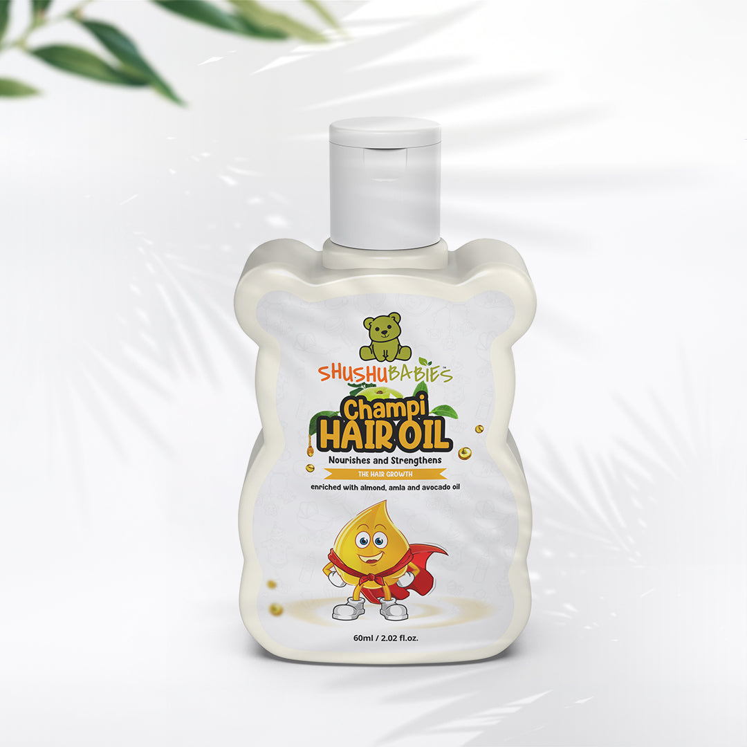 ShuShu Babies Natural Champi Hair Oil: Nourish Your Baby's Hair Naturally