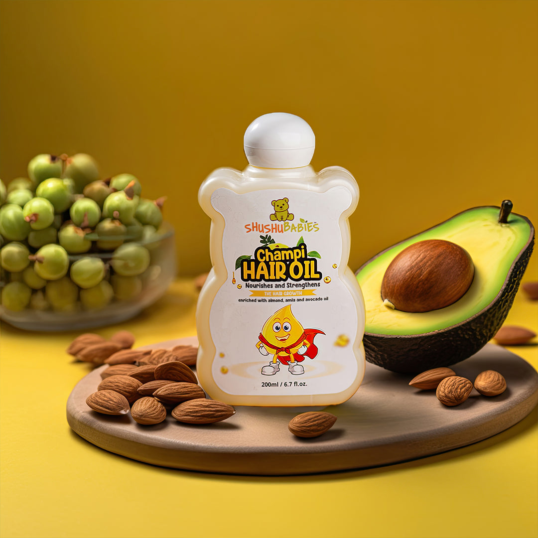 ShuShu Babies Natural Champi Hair Oil: Nourish Your Baby's Hair Naturally