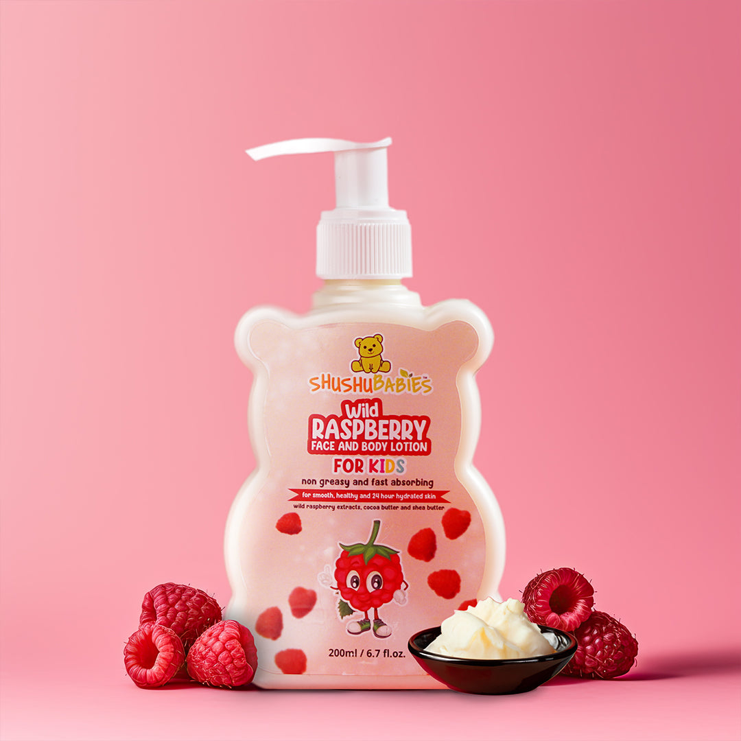 Shop Wild Raspberry Face and Body Lotion for Kids | Ayush Certified ...
